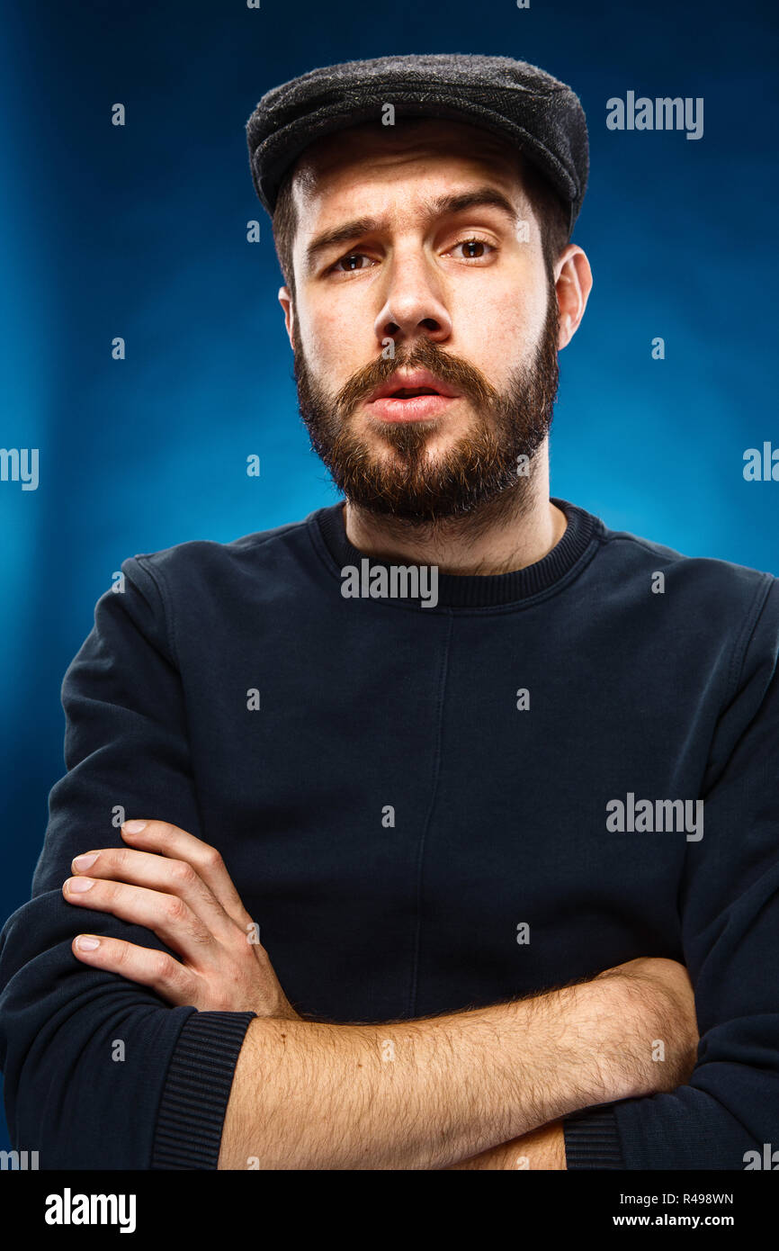 The inquisitive man Stock Photo - Alamy