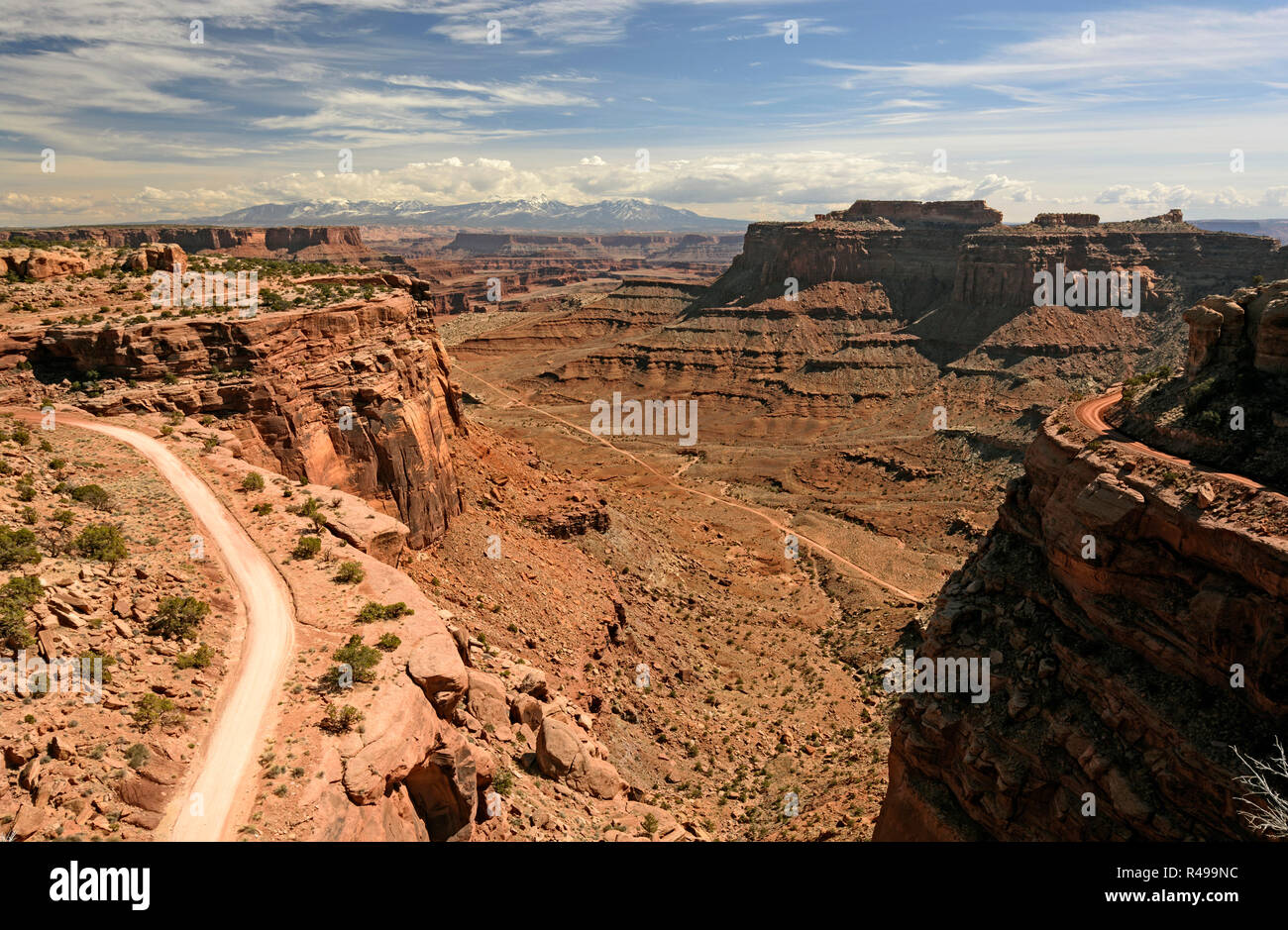 Remote Road in the American Southwest Stock Photo - Alamy