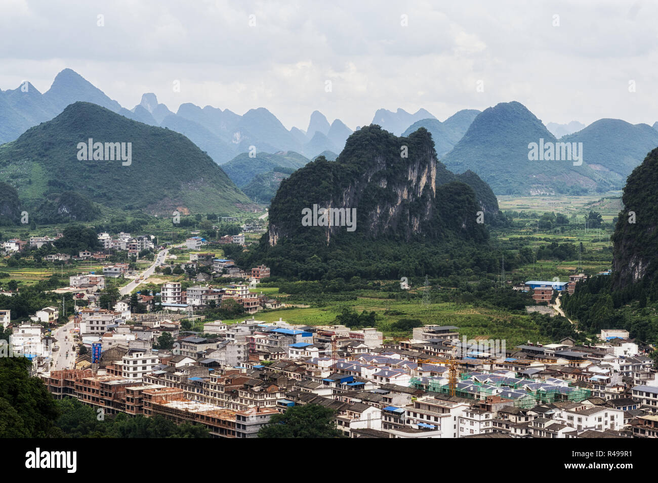 The xingping viewpoint Stock Photo - Alamy