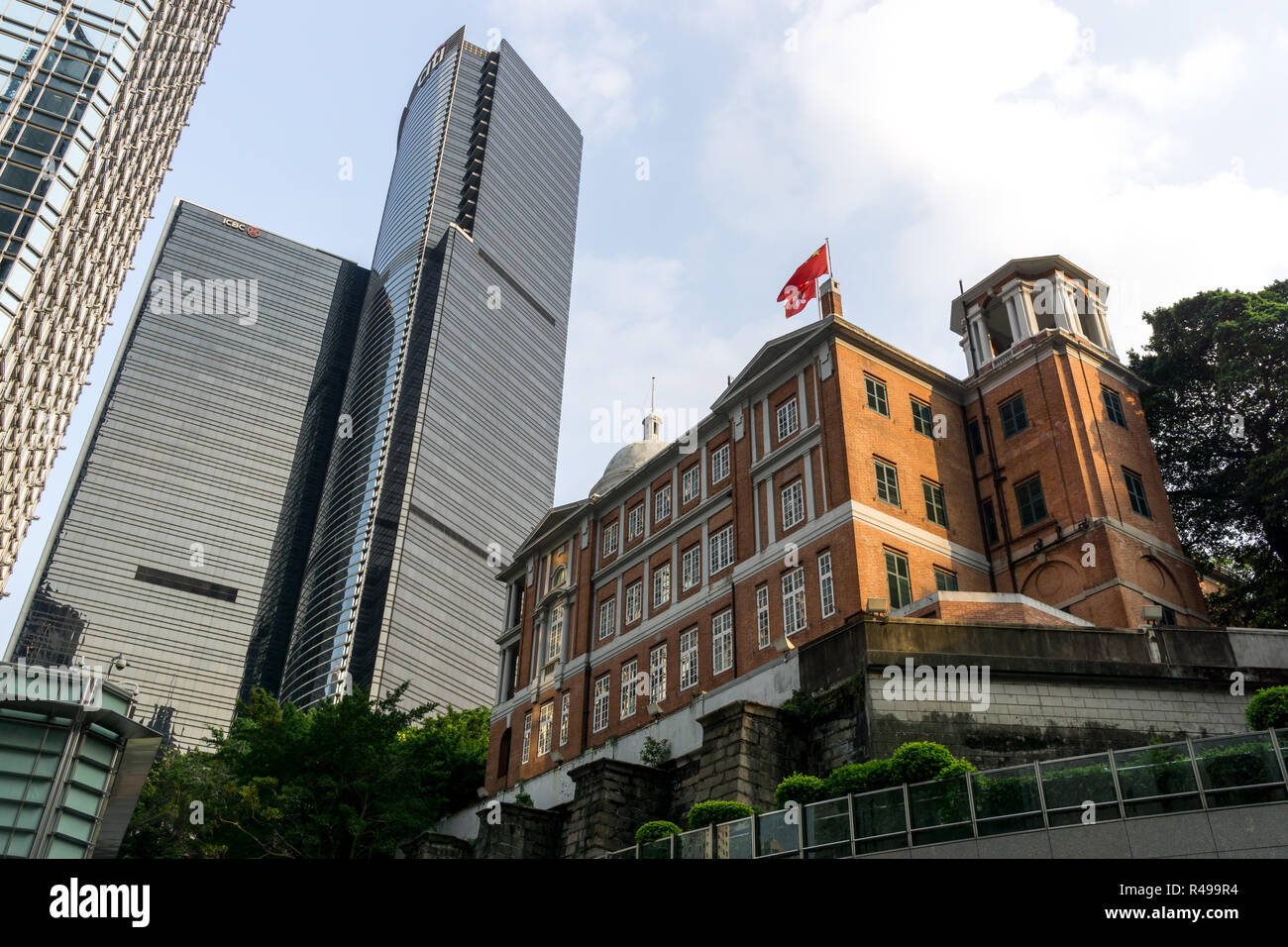 former french mission building Stock Photo - Alamy