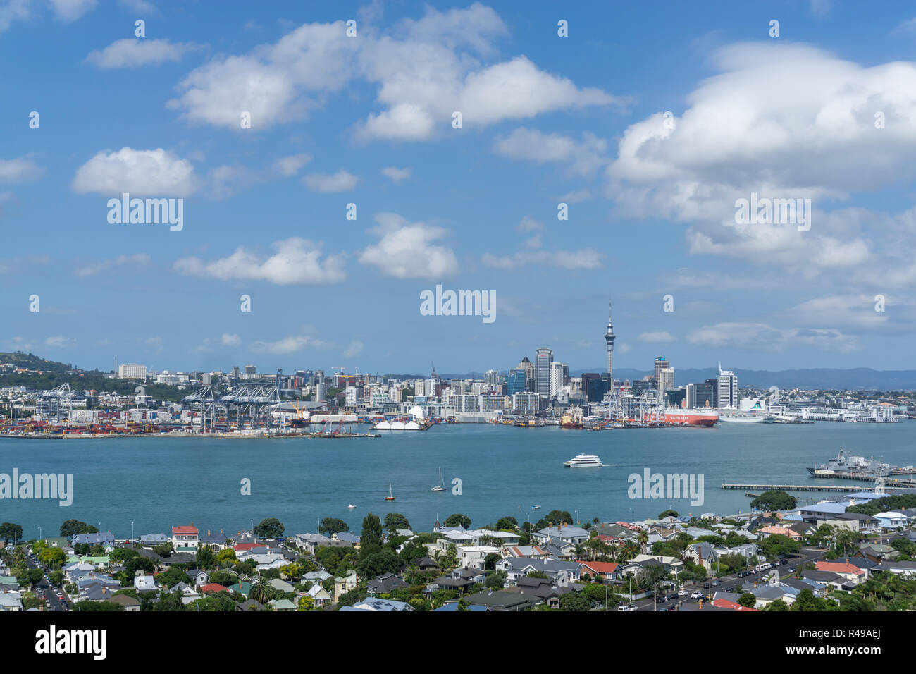 mount victoria auckland view Stock Photo - Alamy