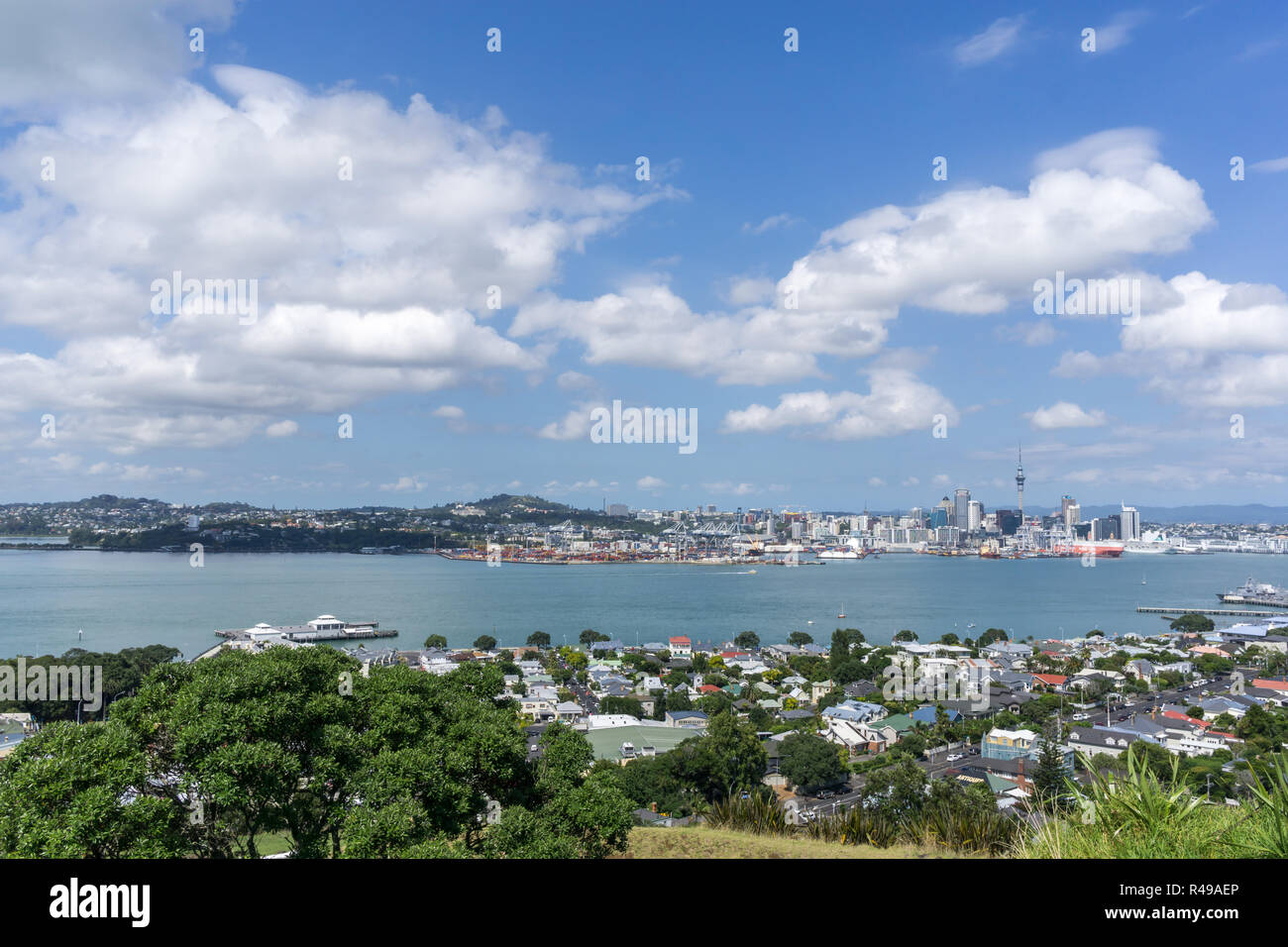 mount victoria auckland view Stock Photo - Alamy