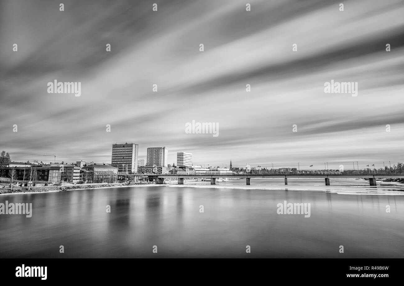 Downtown UmeÃ¥, Sweden Stock Photo - Alamy