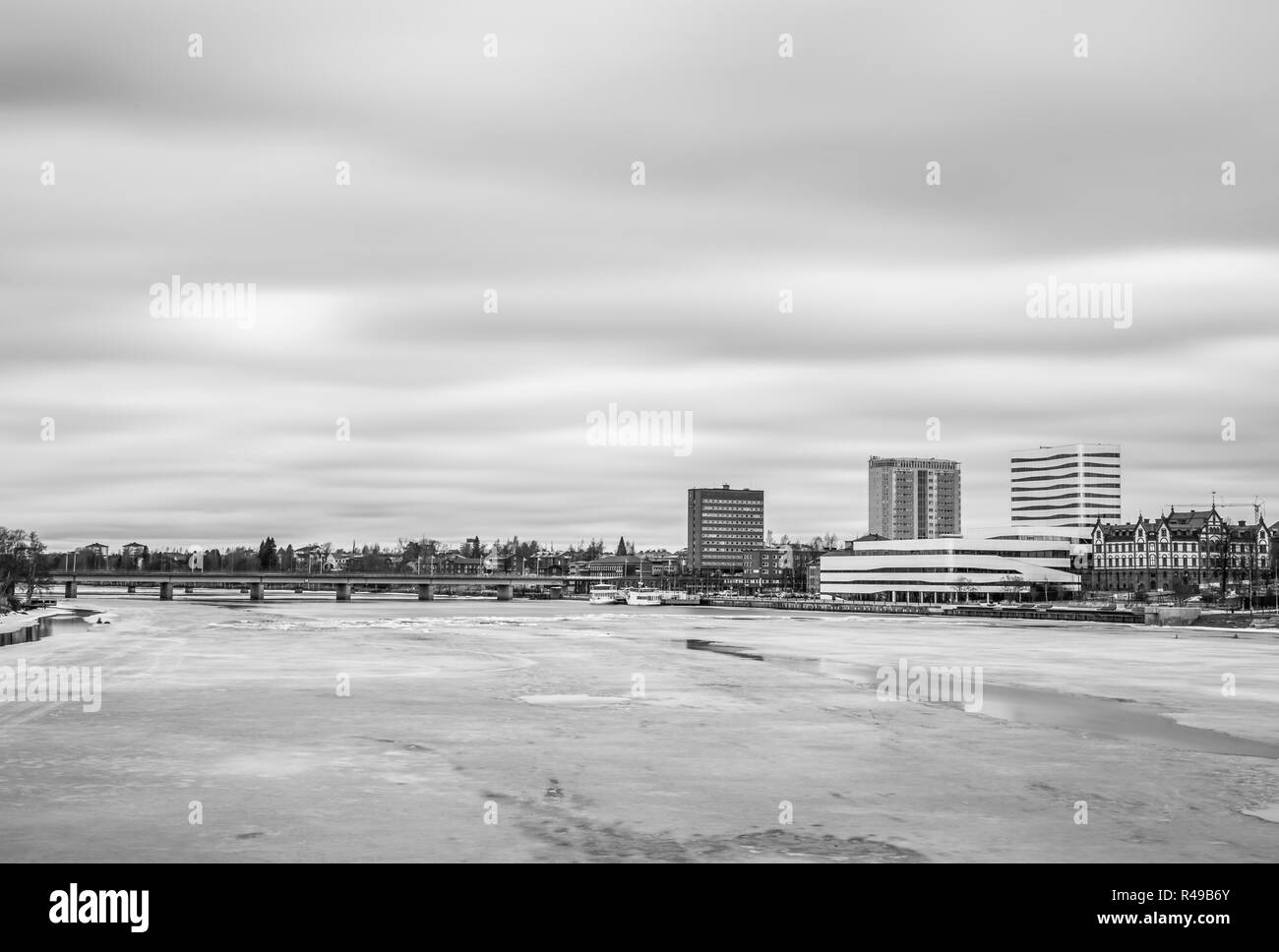 Downtown UmeÃ¥, Sweden Stock Photo - Alamy