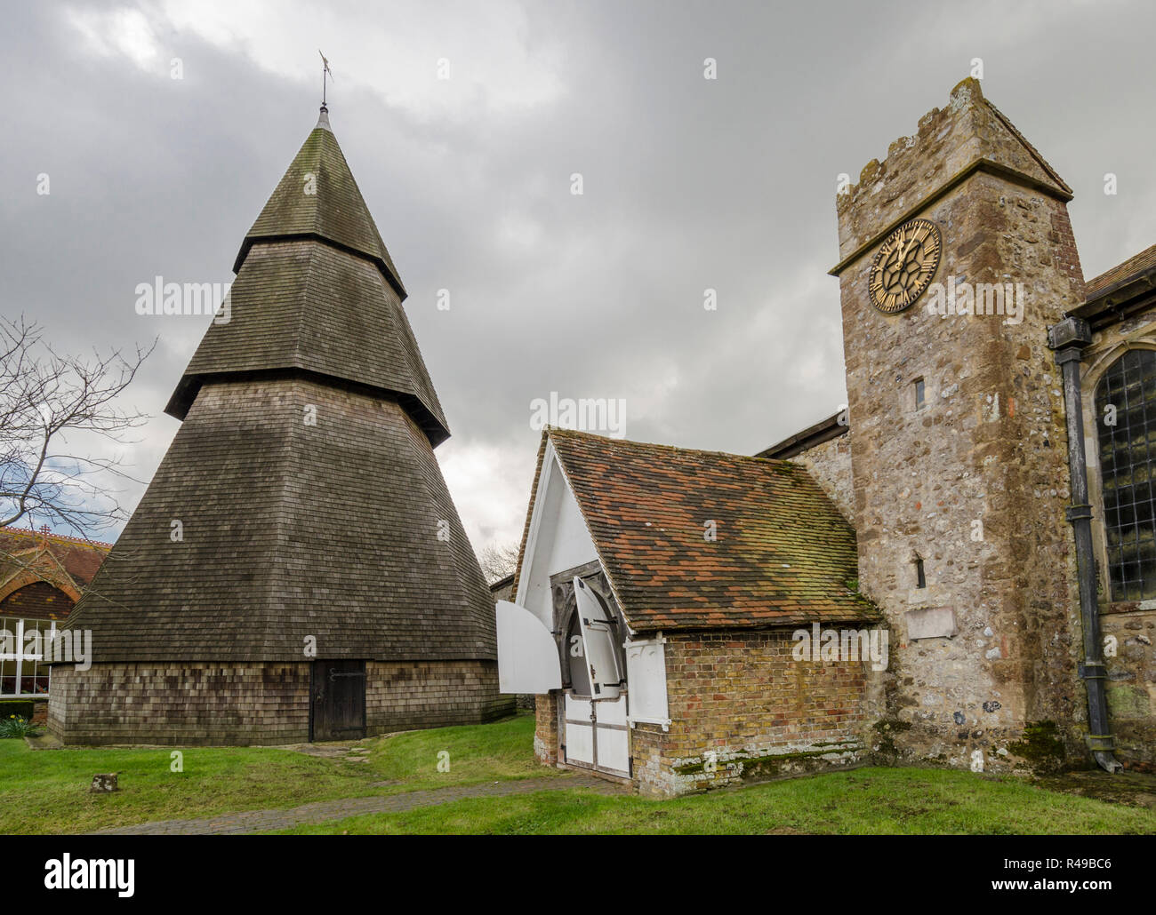 Historic st augustines church kent hi-res stock photography and images ...