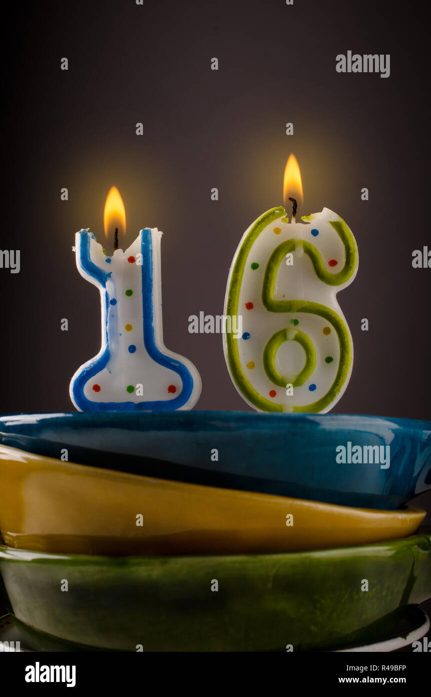 16th birthday background hi-res stock photography and images - Alamy