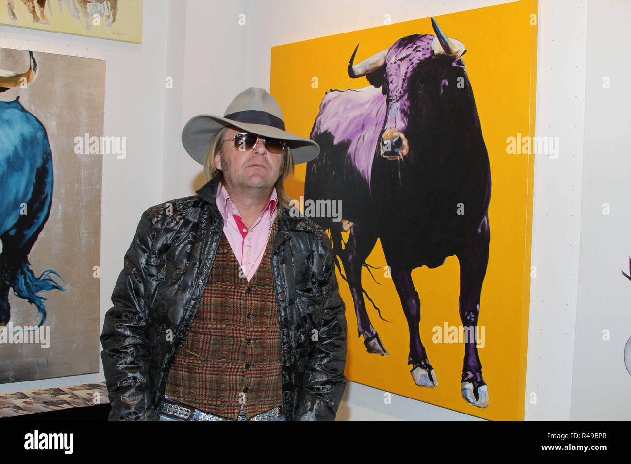 Adam Pete, Galerie Mensing, Hamburg, 02.04.2016 Stock Photo - Alamy