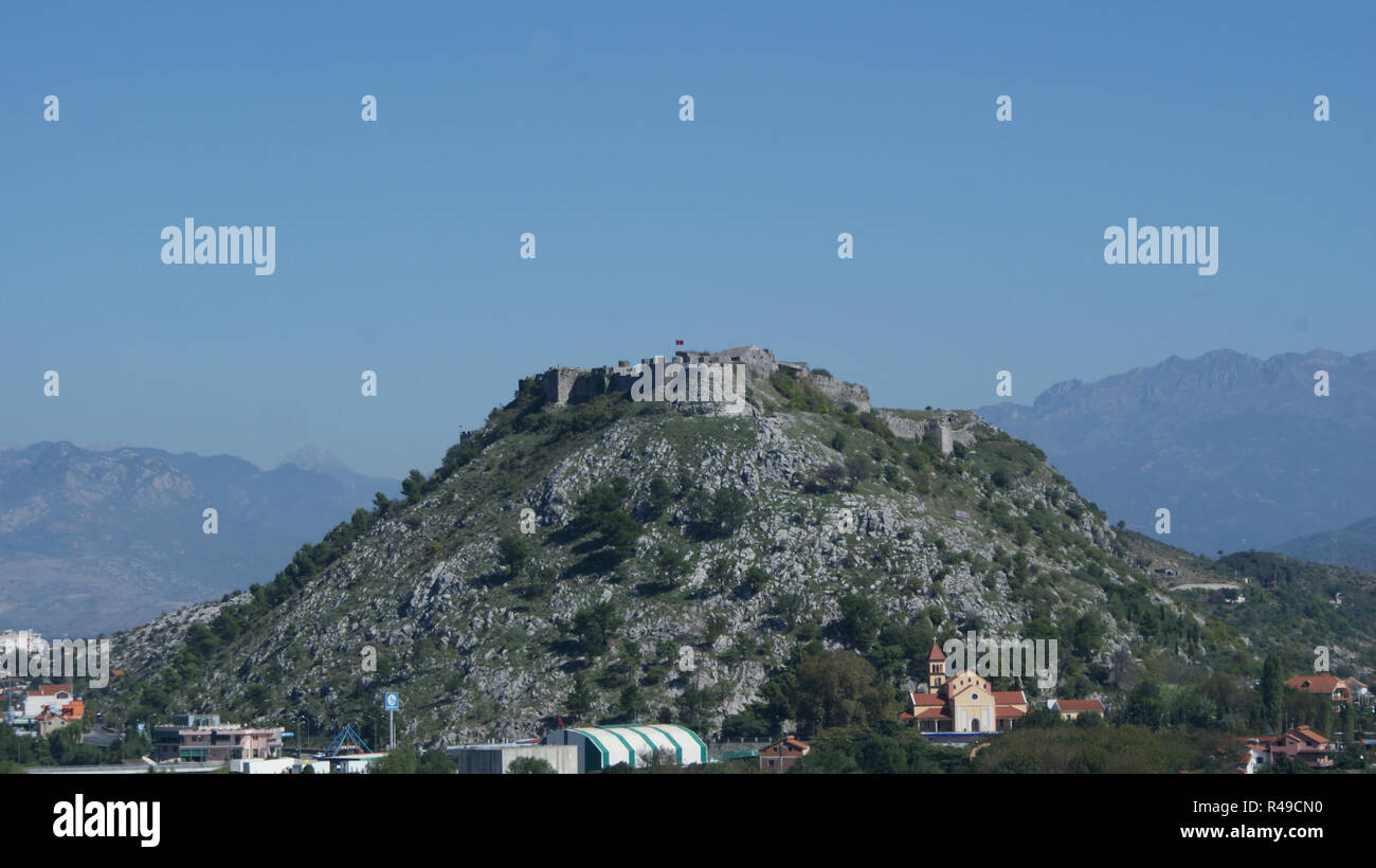 Beautiful nature in Albania, Shkoder city Stock Photo - Alamy