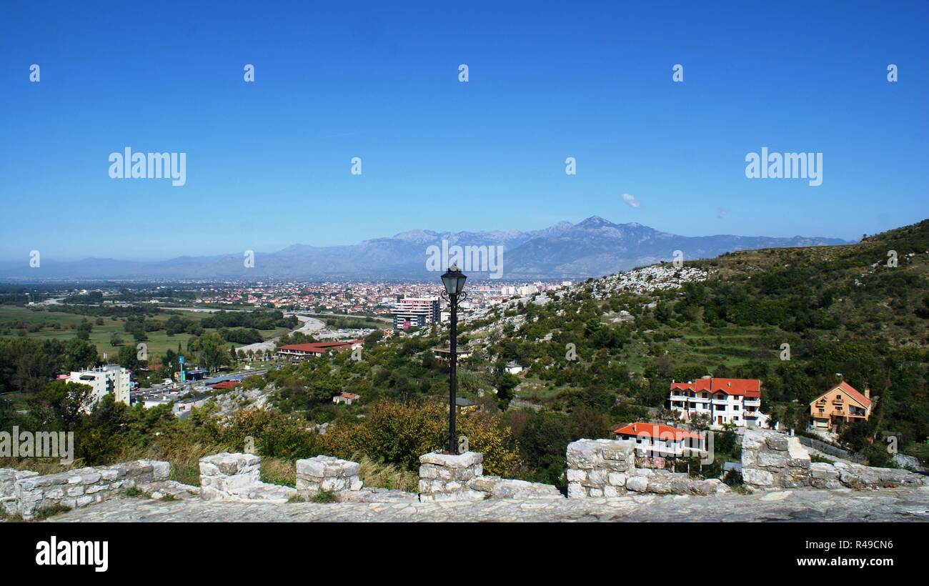 Beautiful nature in Albania, Shkoder city Stock Photo - Alamy