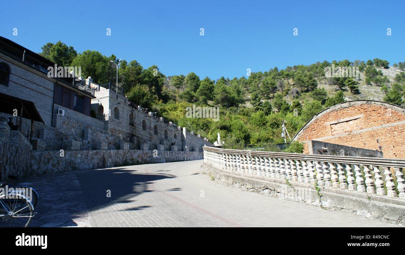 Beautiful nature in Albania, Shkoder city Stock Photo - Alamy
