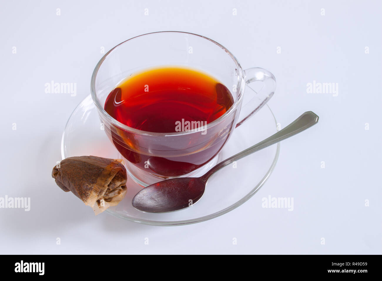 A fresh cup of tea Stock Photo - Alamy
