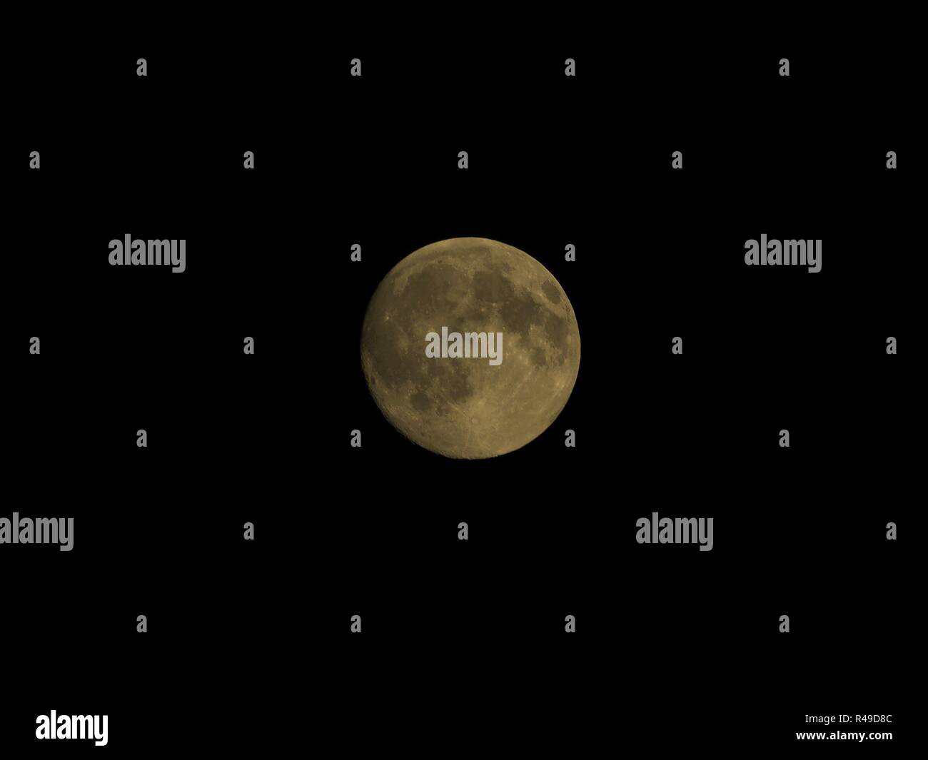 Full moon sepia hi-res stock photography and images - Alamy