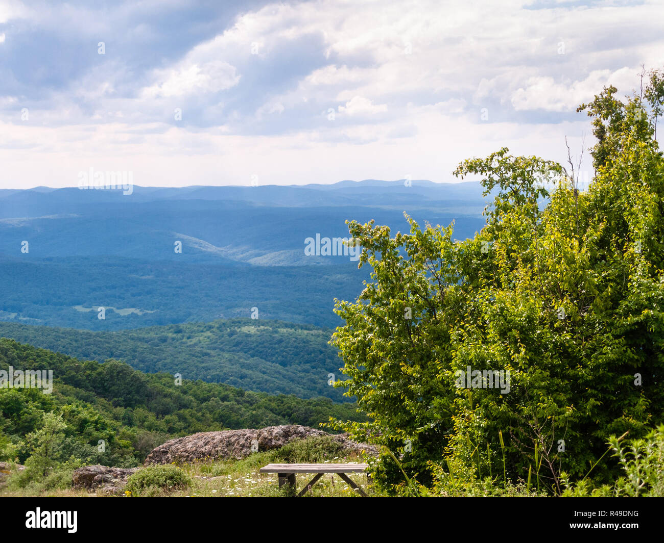 View from Papiya Peak in Bulgarian Strandzha Stock Photo - Alamy