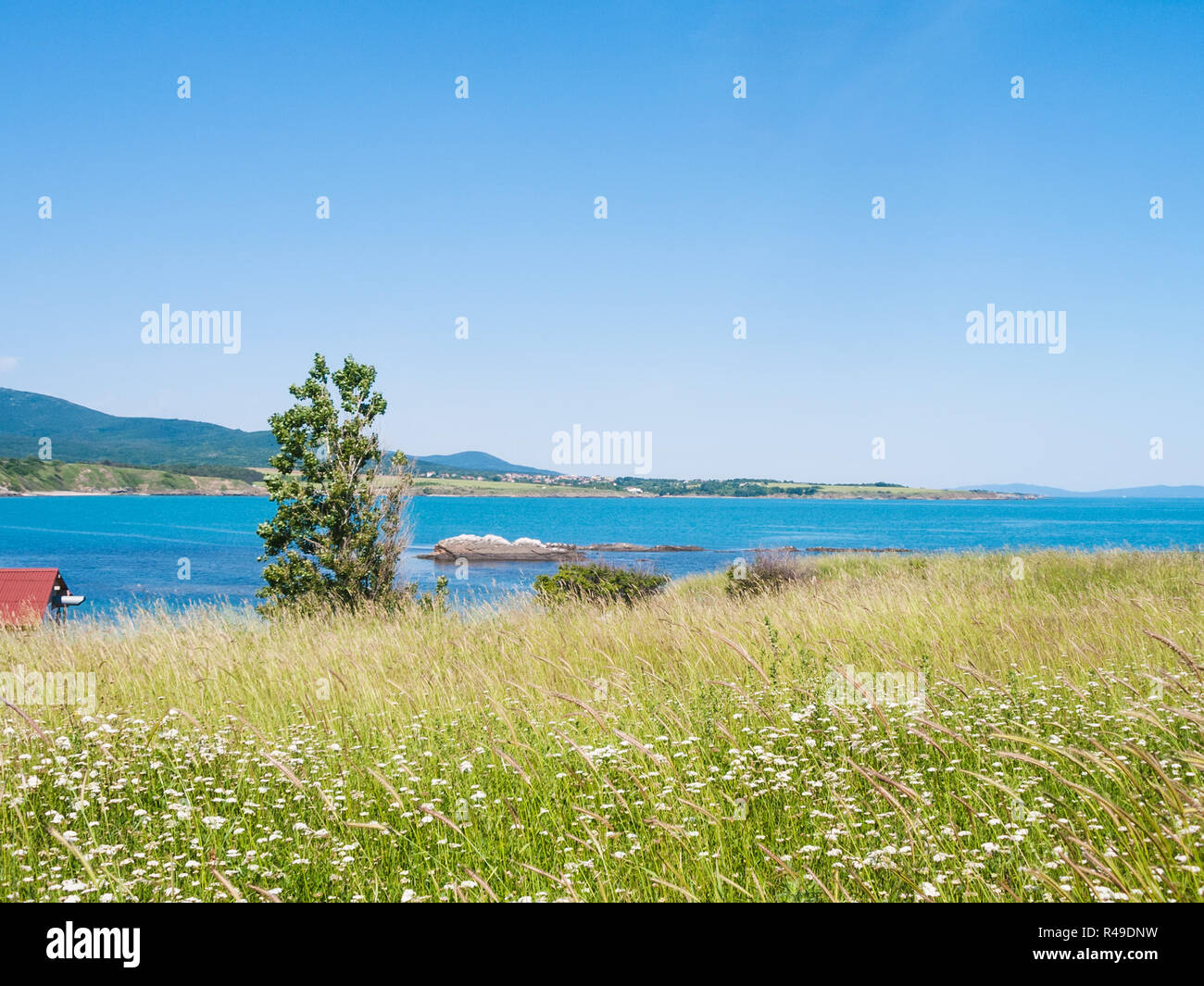 Black Sea seaside in Tsarevo town, Bulgaria Stock Photo - Alamy
