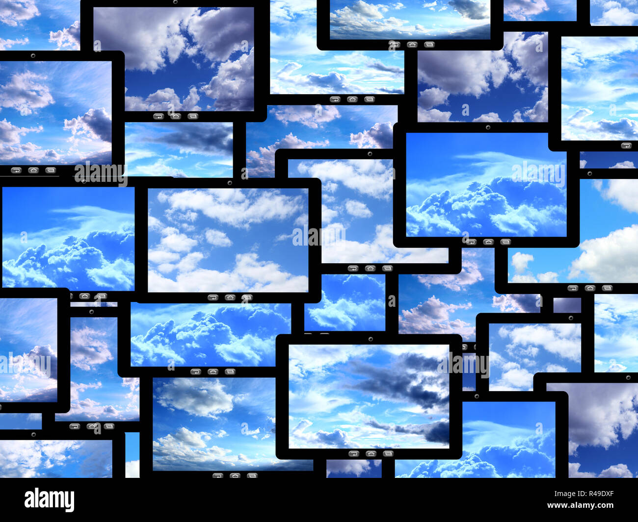 Different images screen hi-res stock photography and images - Alamy