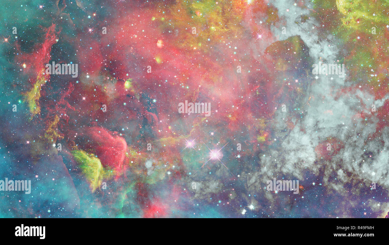 Nebula in space. Elements of this Image Furnished by NASA Stock Photo ...