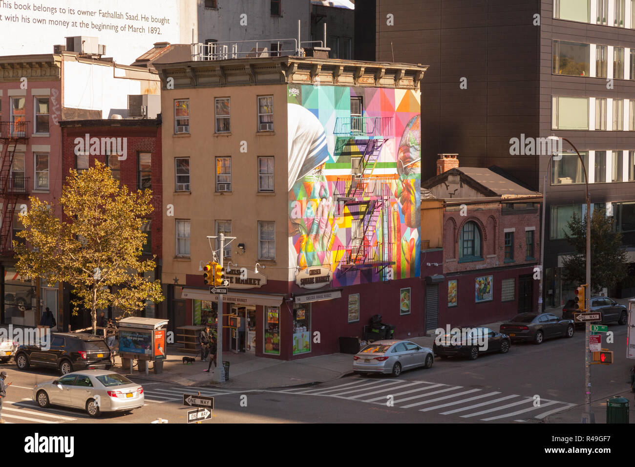 Mother Teresa and Mahatma Gandhi "Tolerance" mural on 18th Street and ...
