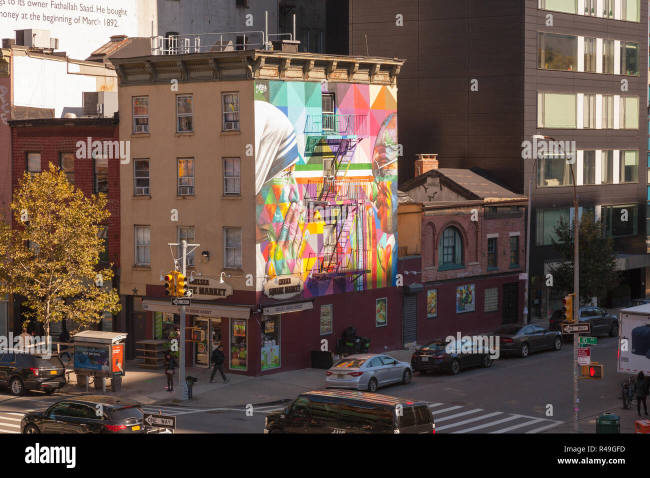 Mother Teresa and Mahatma Gandhi "Tolerance" mural on 18th Street and ...