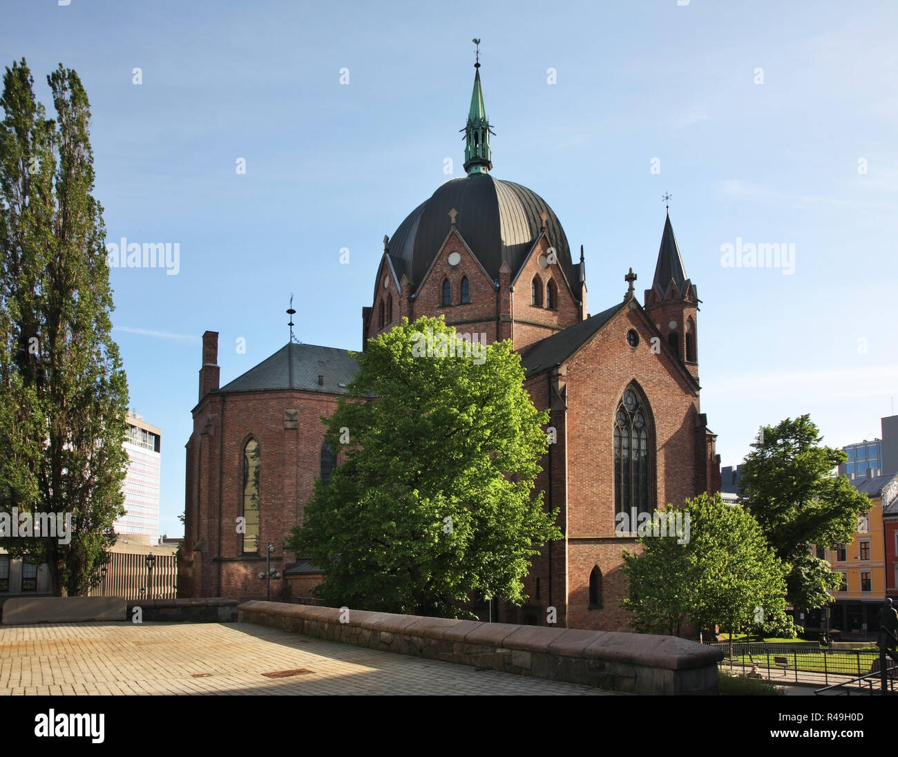 Oslo trinity church hi-res stock photography and images - Alamy