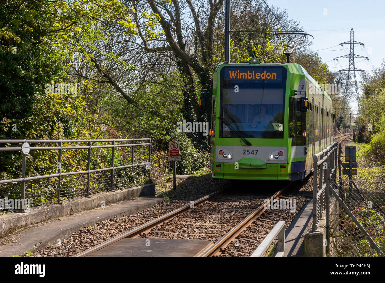 Electric trams london hi-res stock photography and images - Alamy