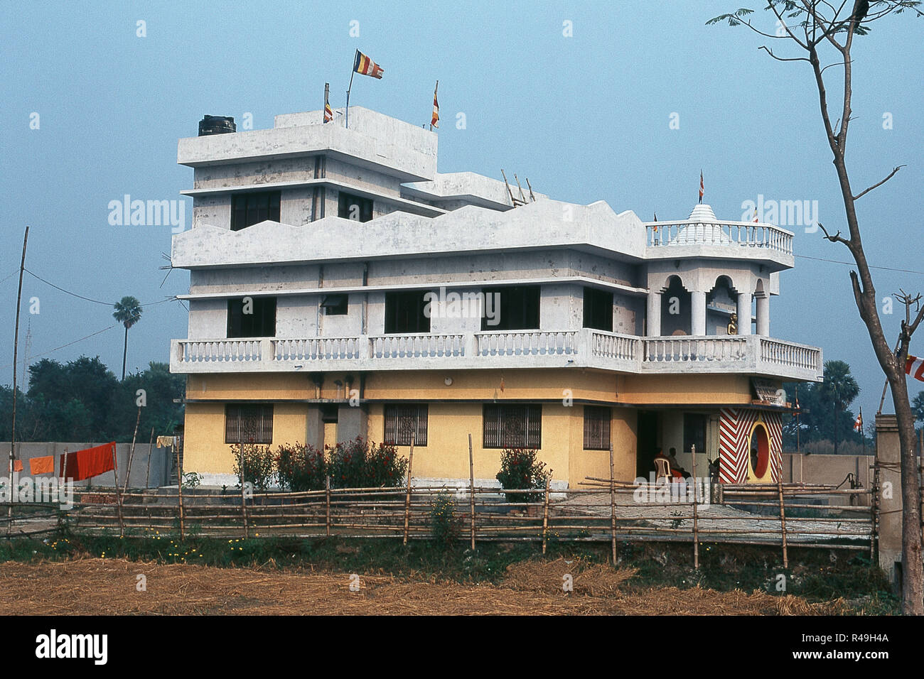View of Sri Lankaramaya Buddhist Temple, Vaishali, Bihar, India, Asia ...