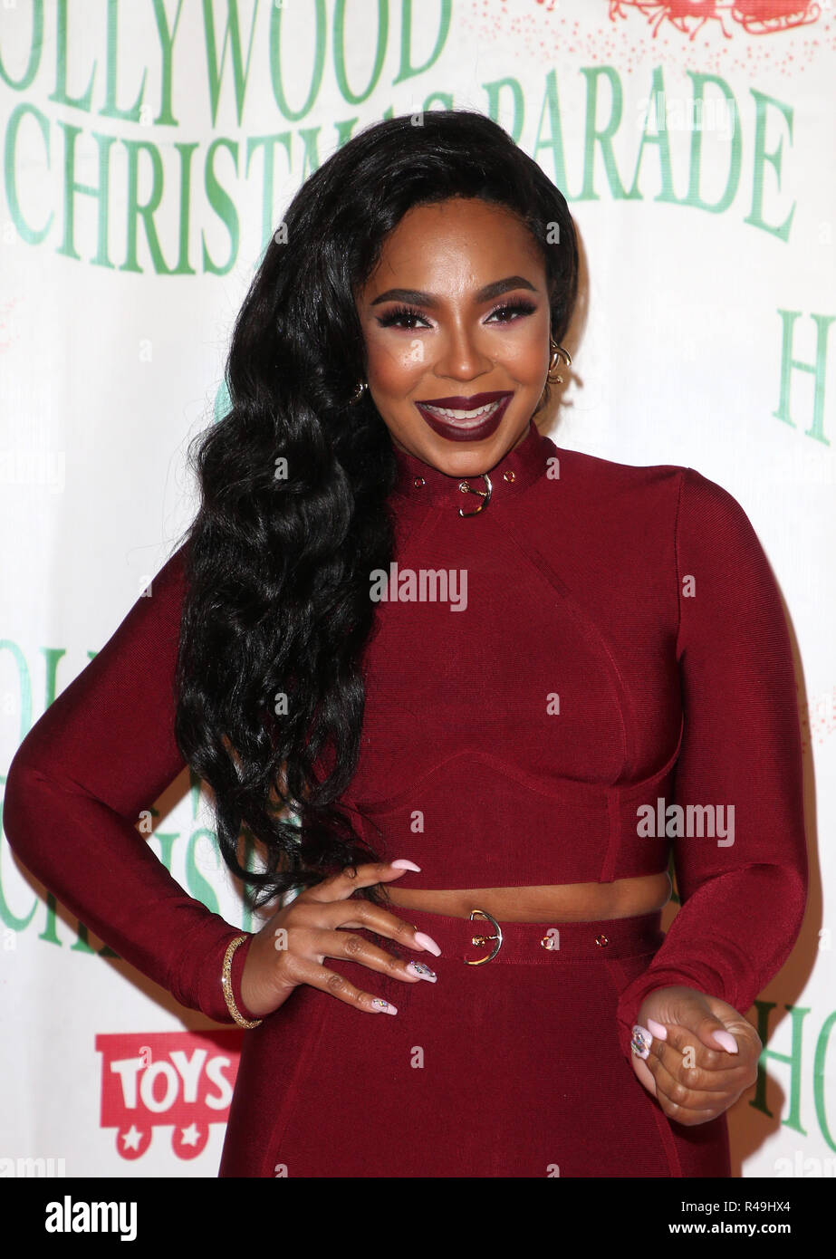 Hollywood, Ca. 25th Nov, 2018. Ashanti, at 87th Annual Hollywood ...