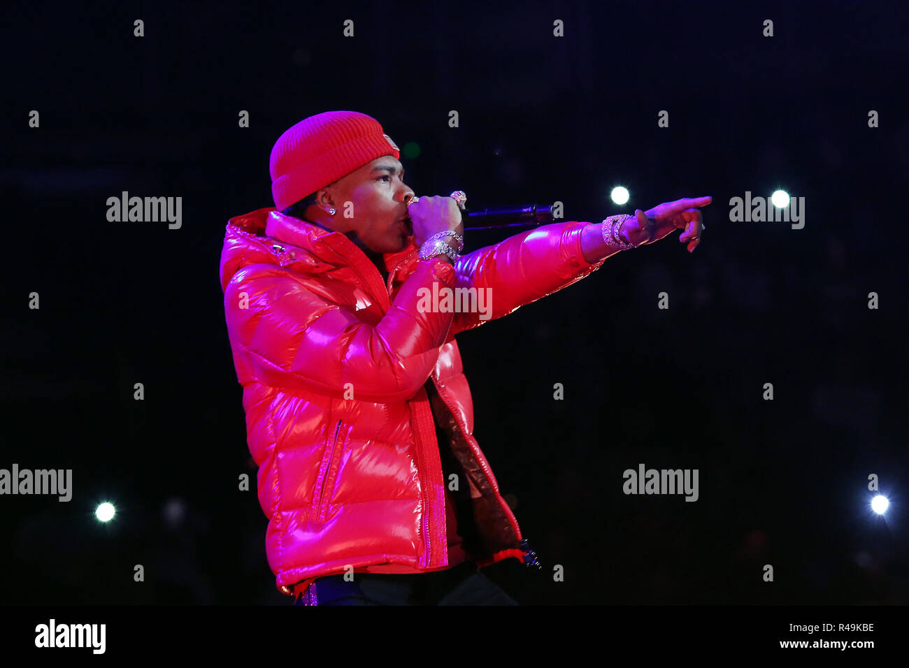 Chicago, Illinois, USA. 24th Nov, 2018. Rapper LIL BABY (DOMINIQUE ...