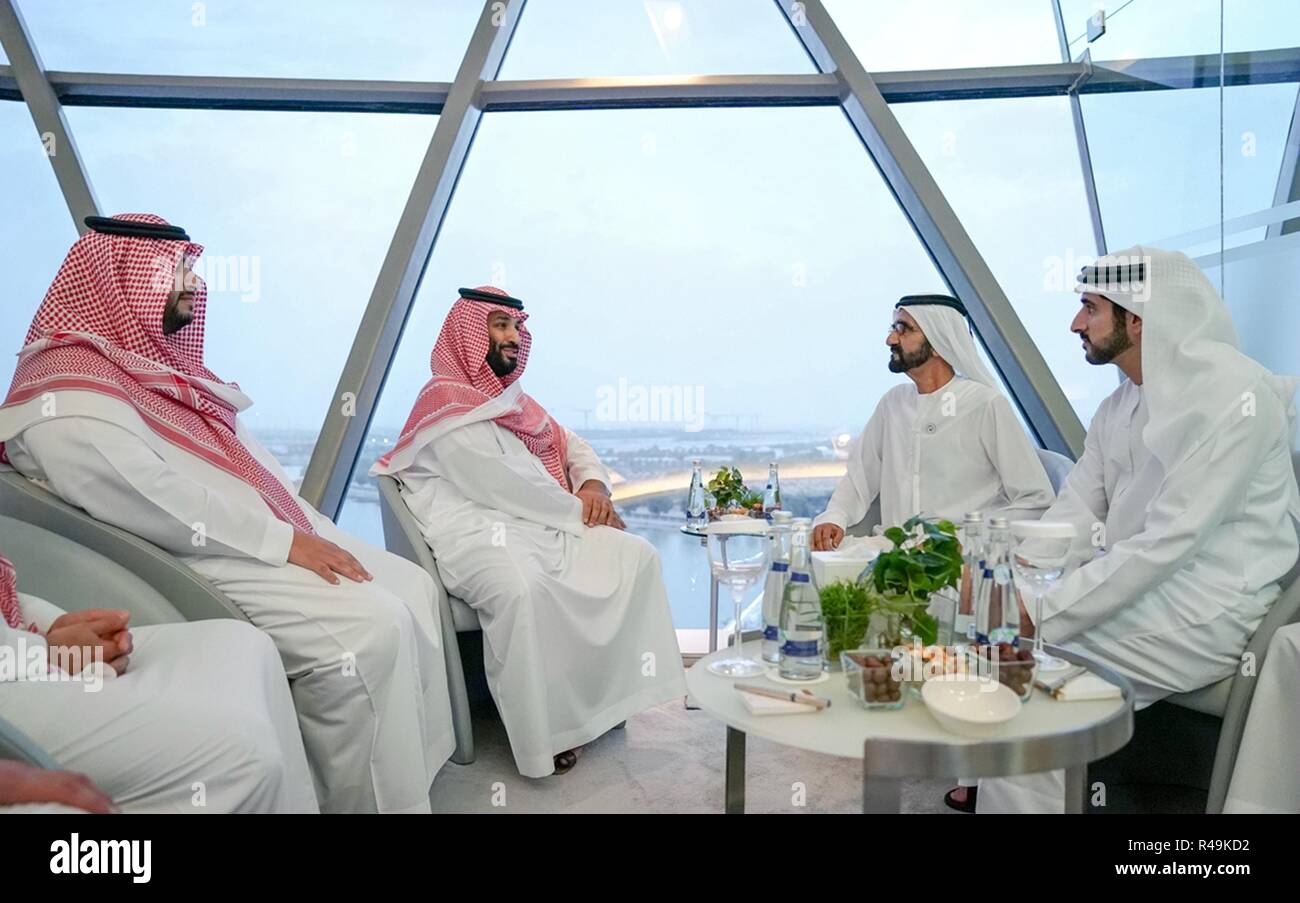 Abu Dhabi, Dubai ruler. 25th Nov, 2018. Sheikh Mohammed bin Rashid Al ...