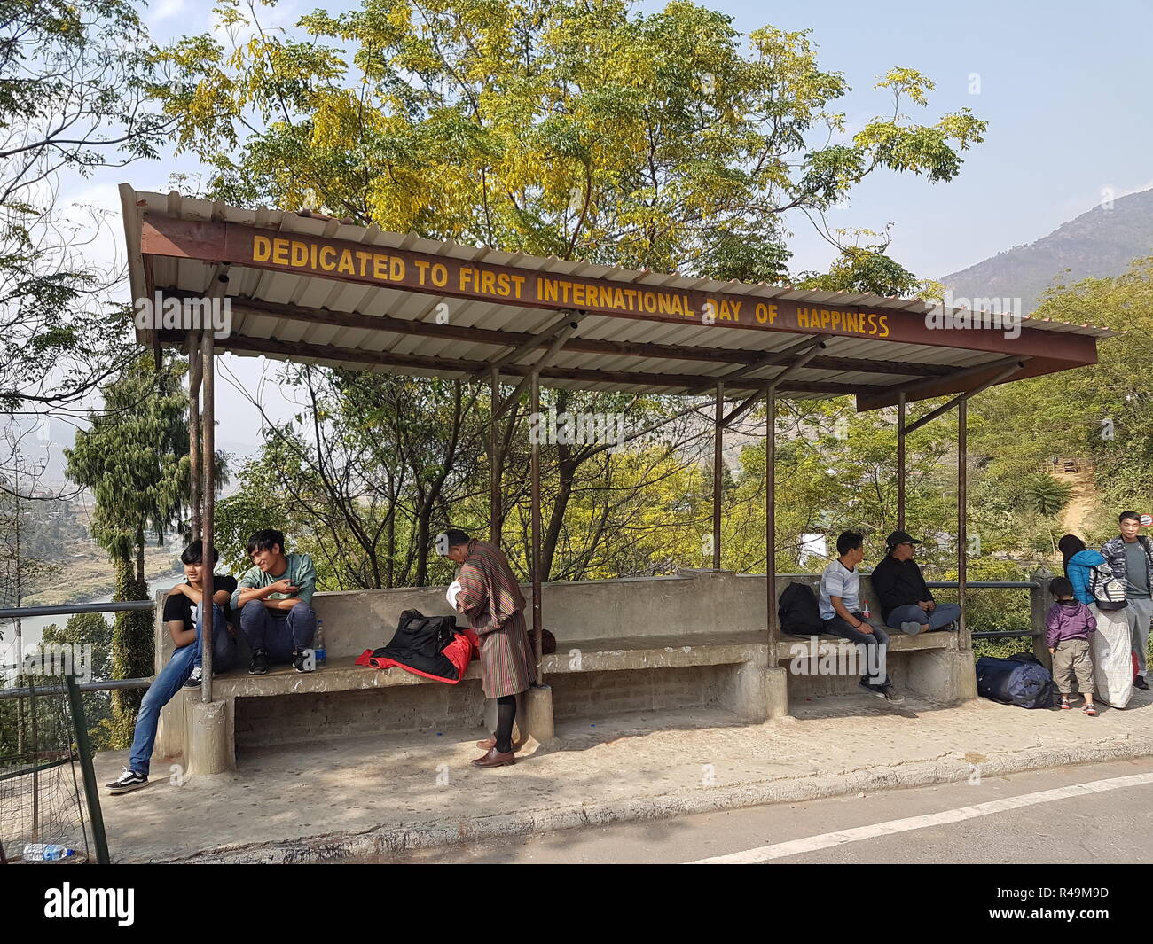 Bhutan bus hi-res stock photography and images - Alamy