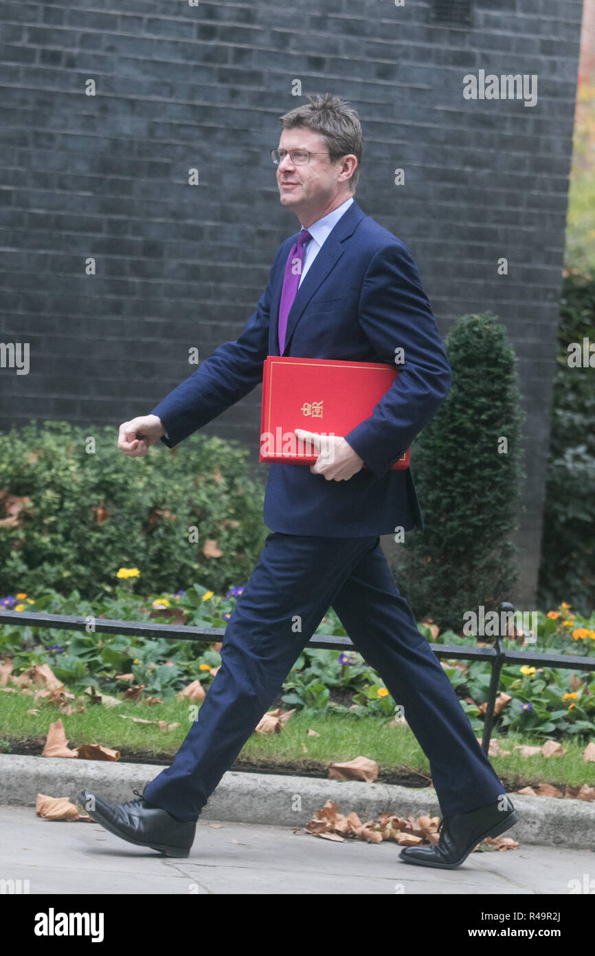 London, UK. 26th Nov, 2018. Greg Clark MP, Secretary of State for ...