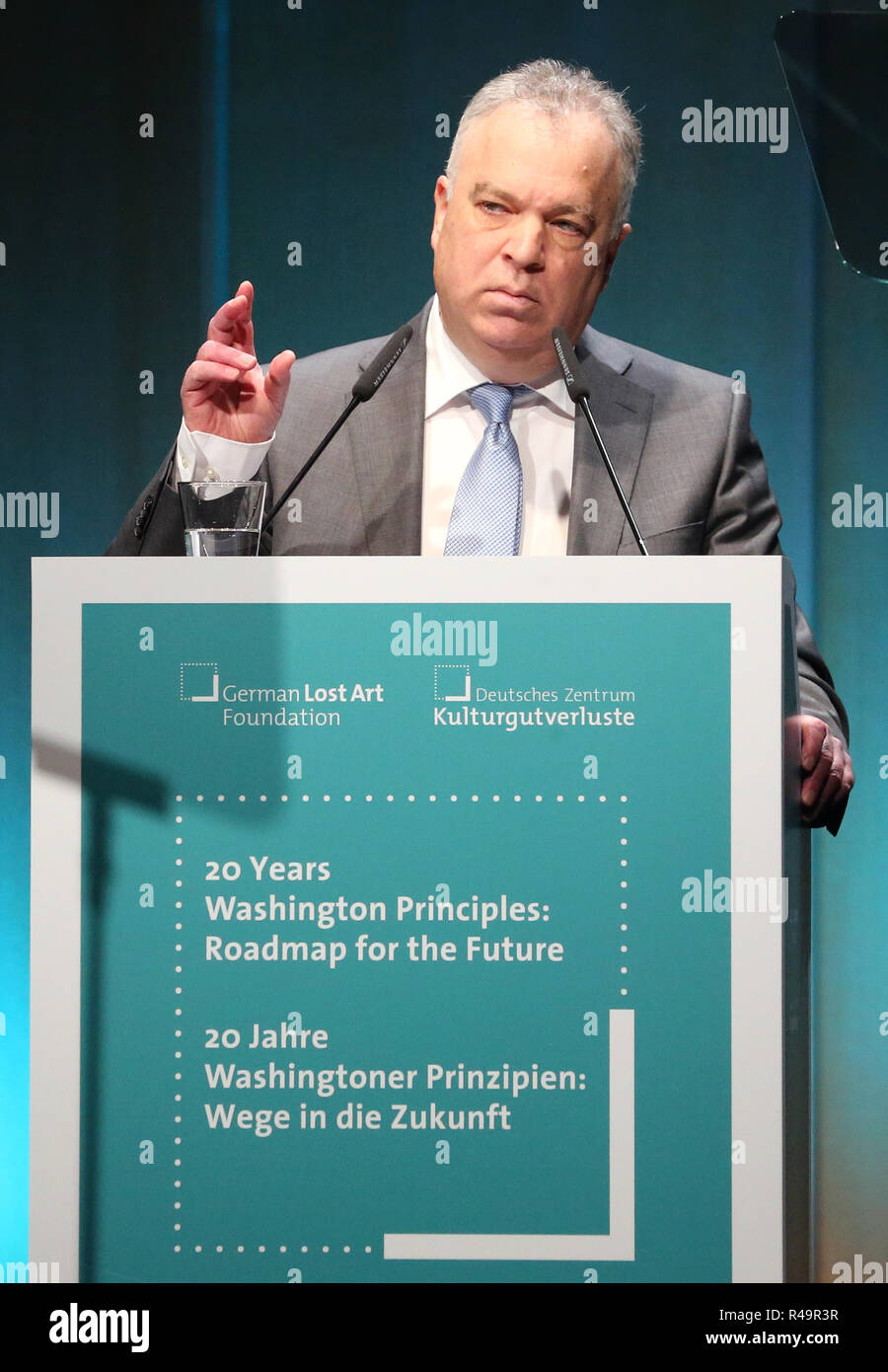 Berlin, Germany. 26th Nov, 2018. Avraham Nir-Feldklein, envoy of the ...