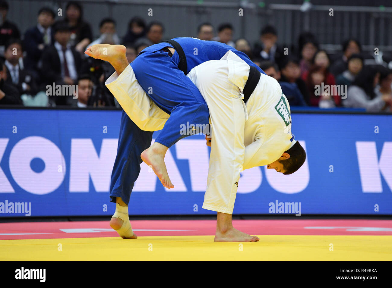Osaka, Japan. Credit: MATSUO. 25th Nov, 2018. Sanshiro Murao (JPN) Judo ...