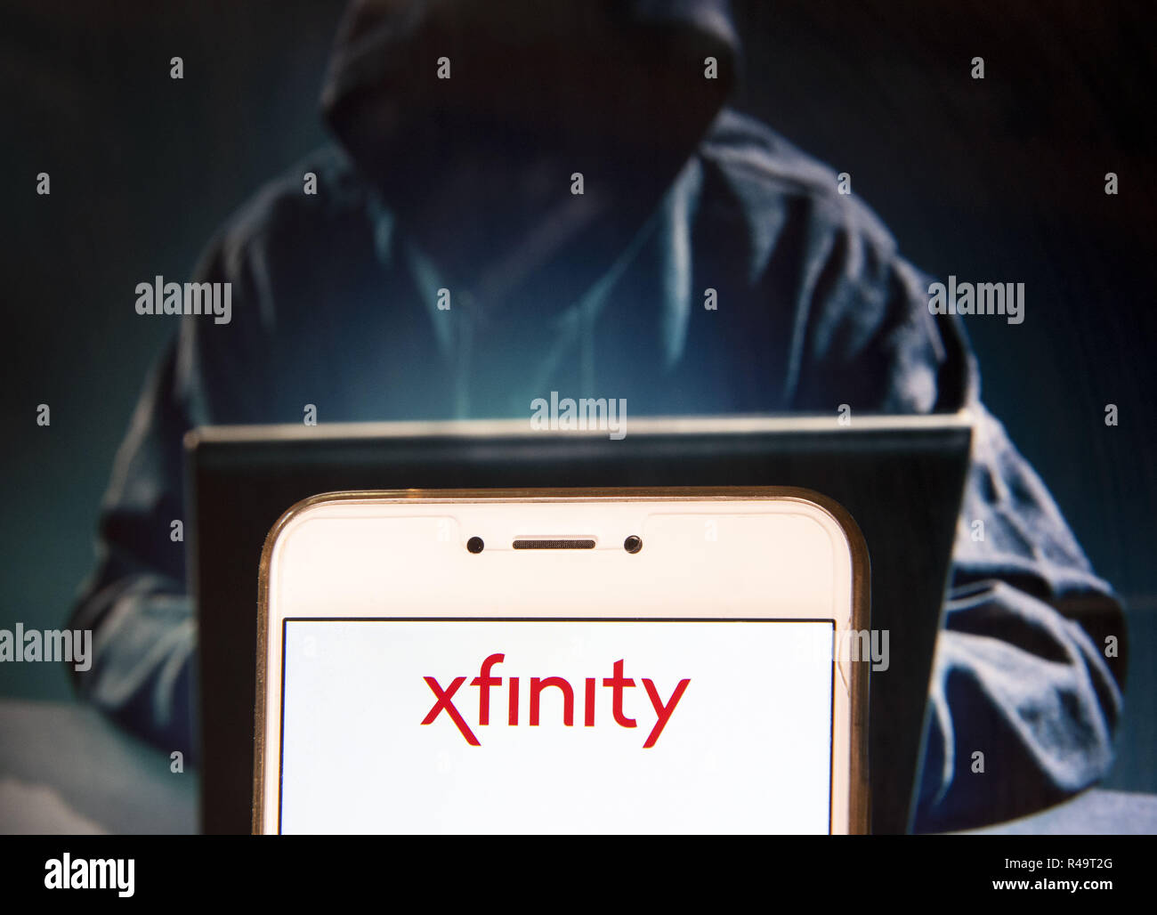 Xfinity mobile logo hi-res stock photography and images - Alamy