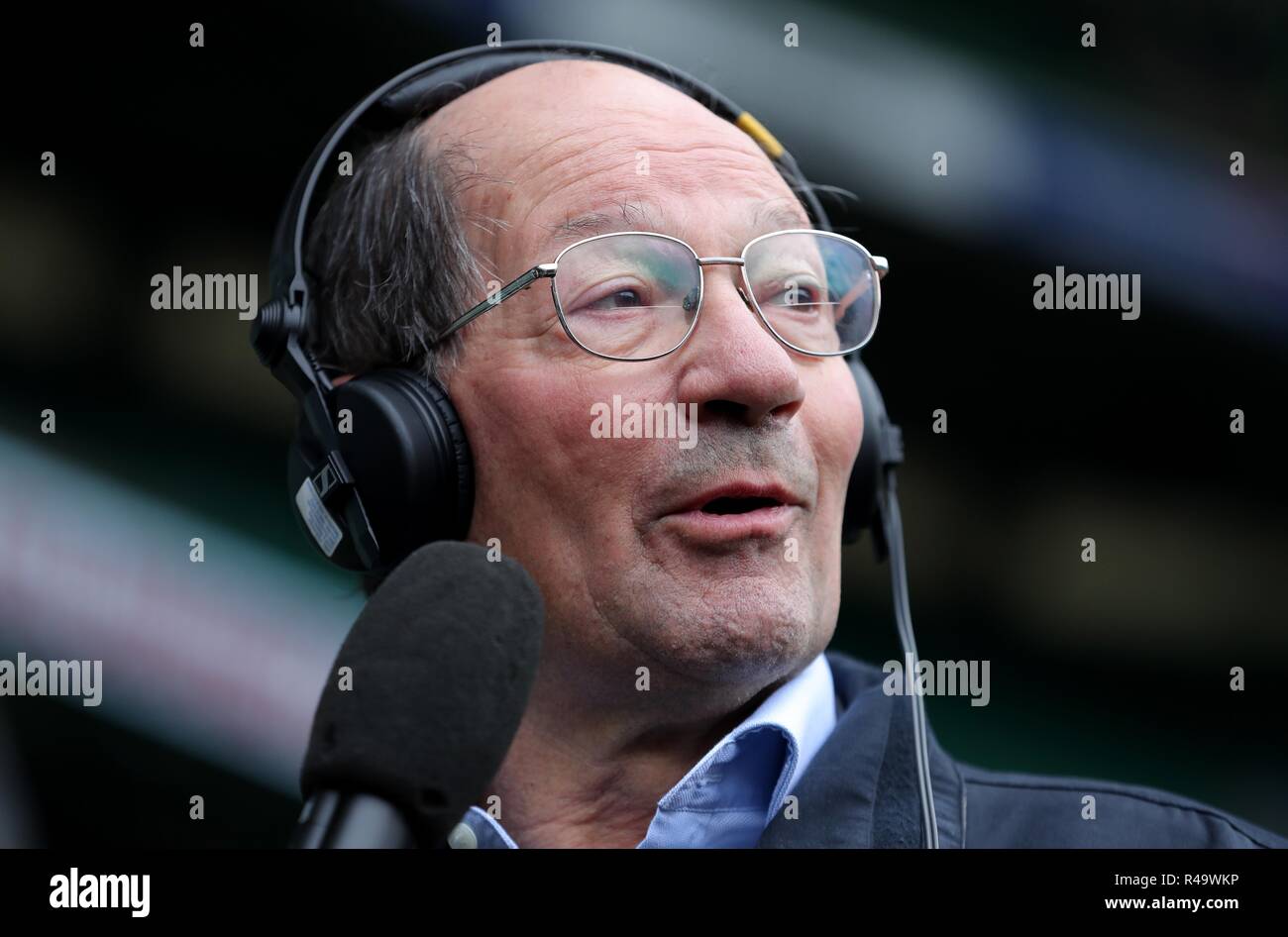 Bbc sport commentator hi-res stock photography and images - Alamy