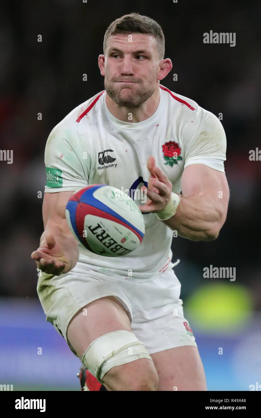 Mark Wilson England & Newcastle Falcons England V Australia, Autumn ...