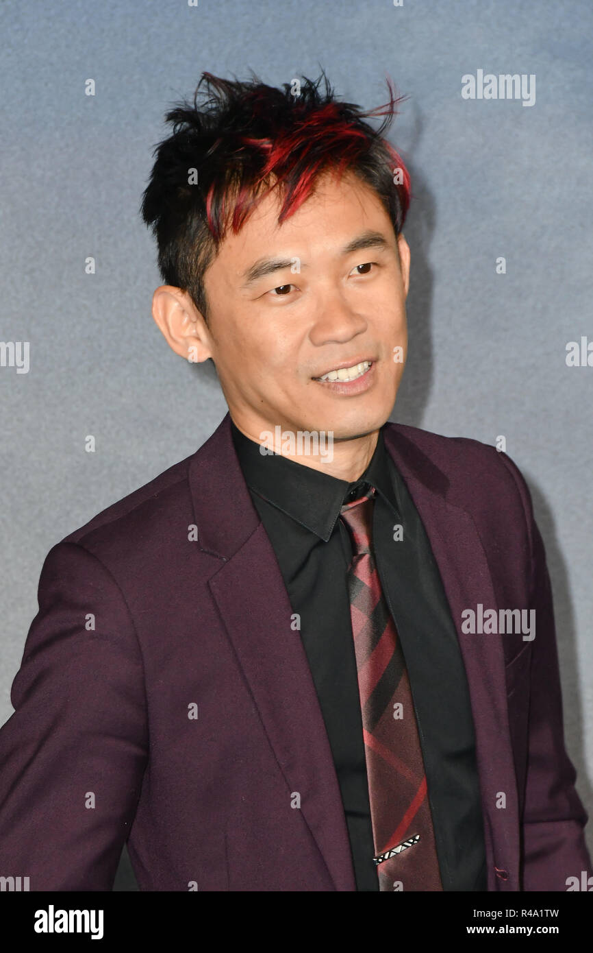 London, UK. 26th November, 2018. James Wan arrives at Aquaman - World ...