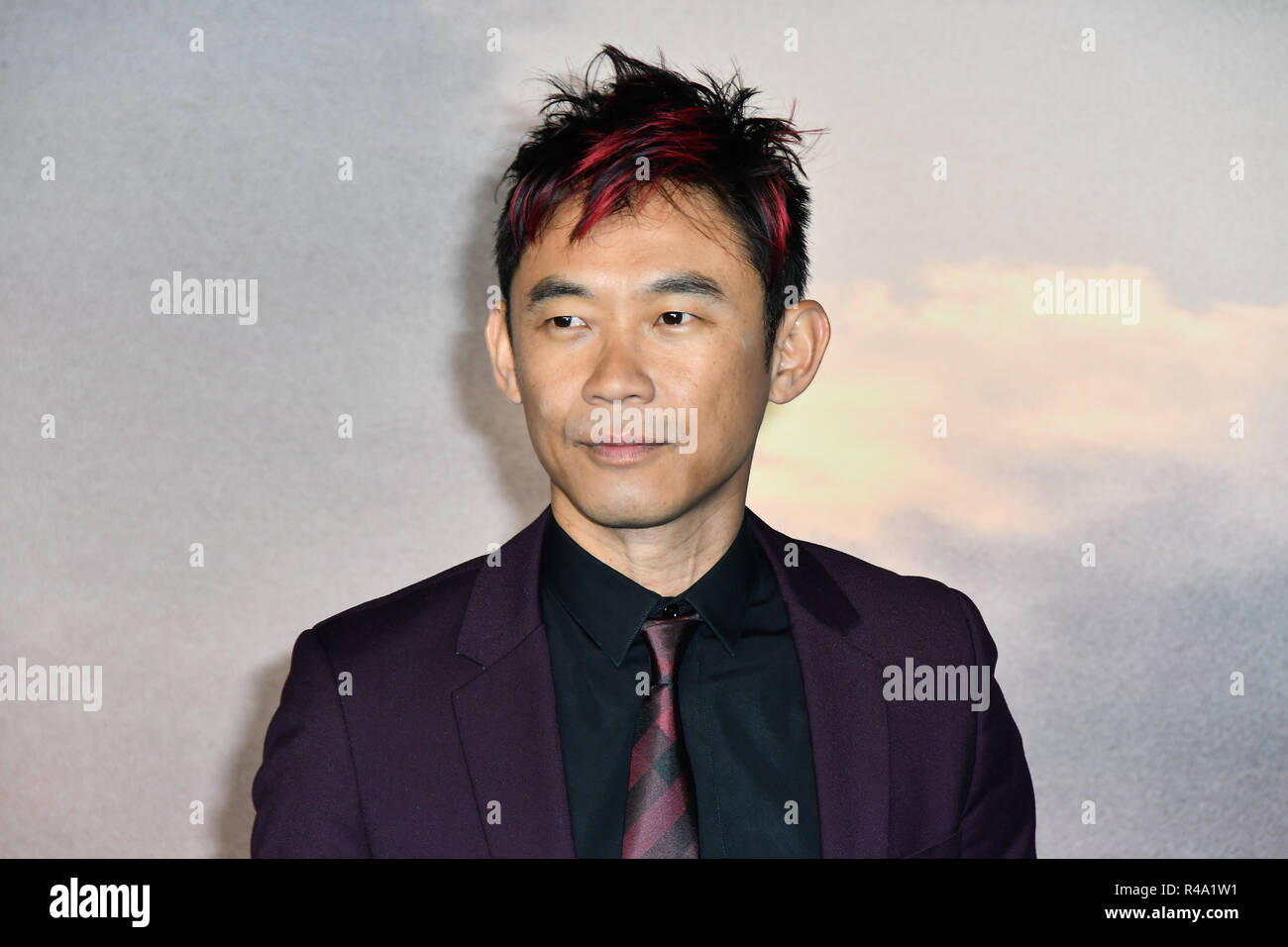 London, UK. 26th November, 2018. James Wan arrives at Aquaman - World ...