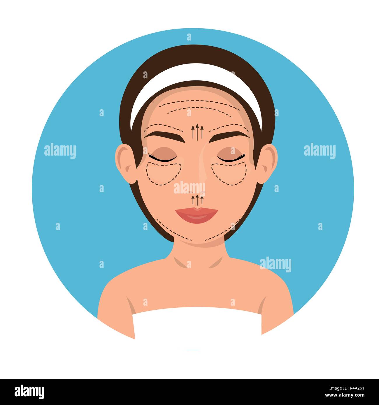 Plastic Surgery Lines Stock Vector Images Alamy