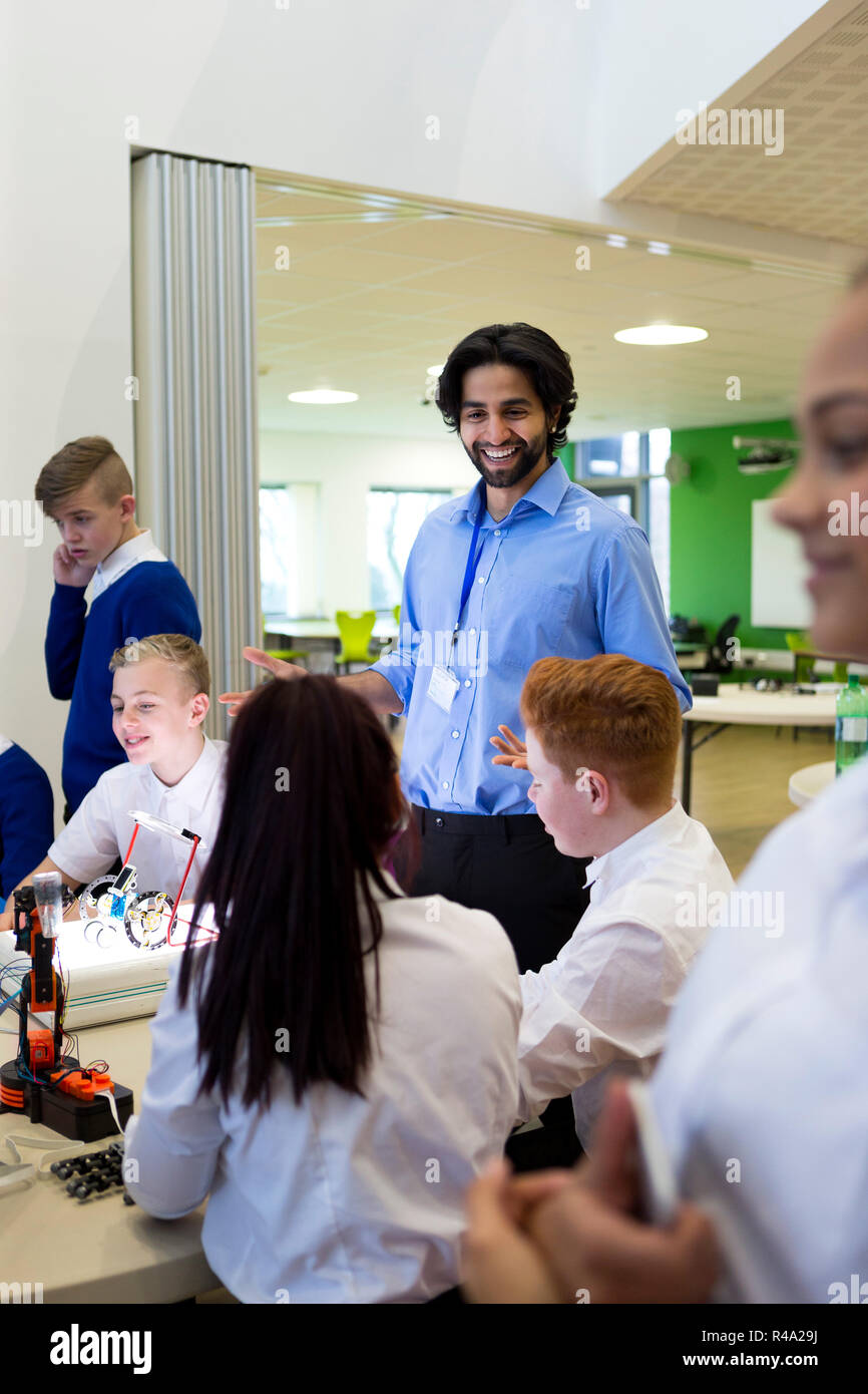 Lesson at School Stock Photo - Alamy