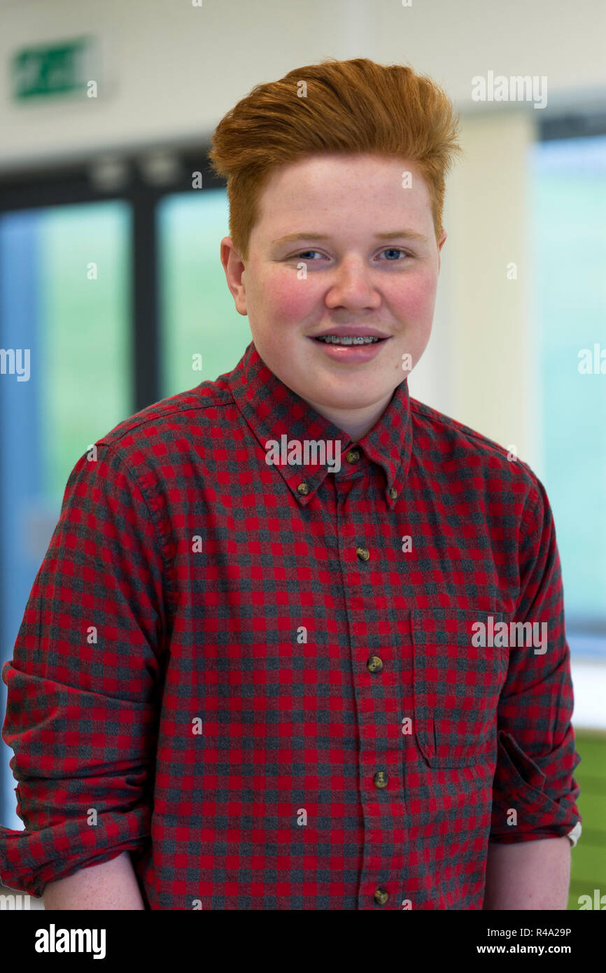 Portrait of a school boy Stock Photo - Alamy