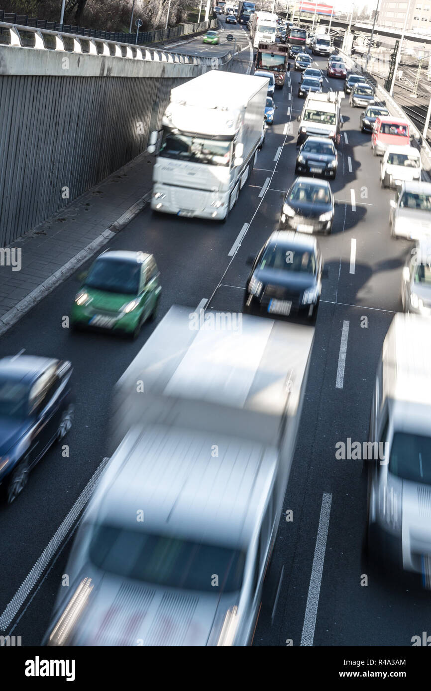 cars on highway Stock Photo - Alamy