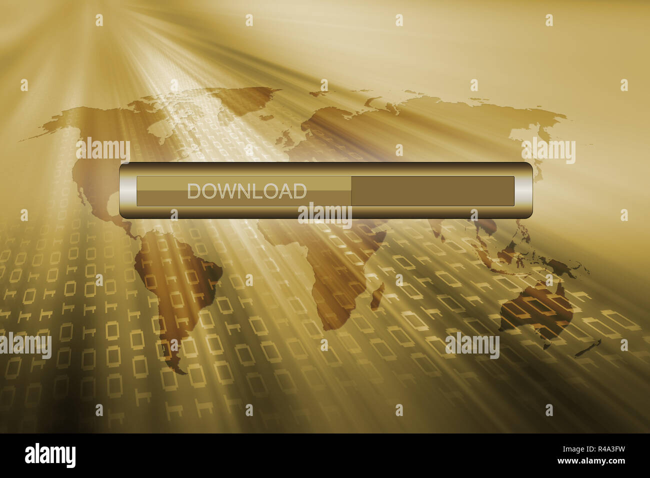 download loading bar Stock Photo - Alamy