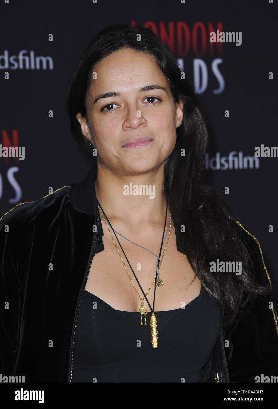 LA Premiere of London Fields Featuring: Michelle Rodriguez Where: Los ...