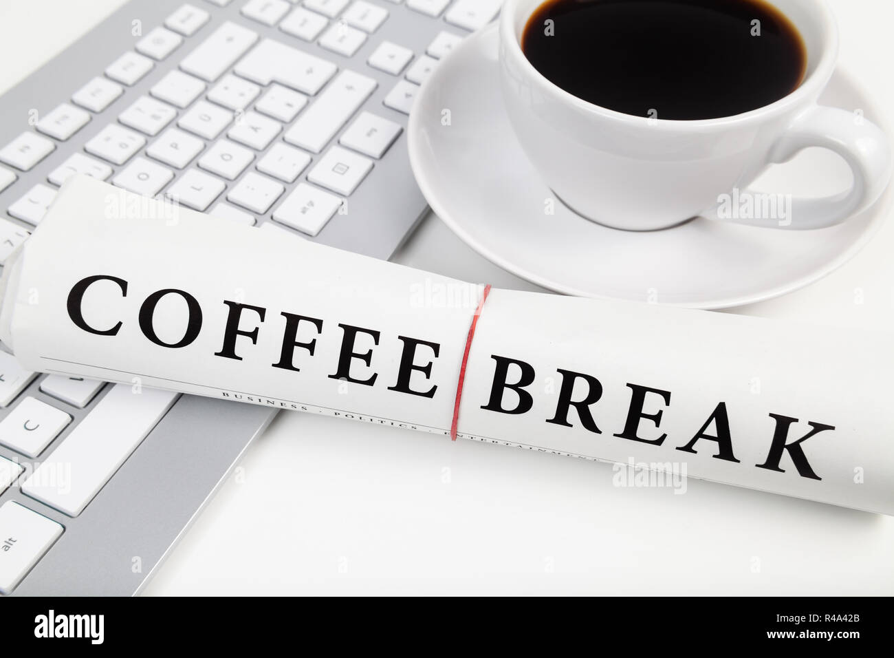Word work written newspaper hi-res stock photography and images - Alamy