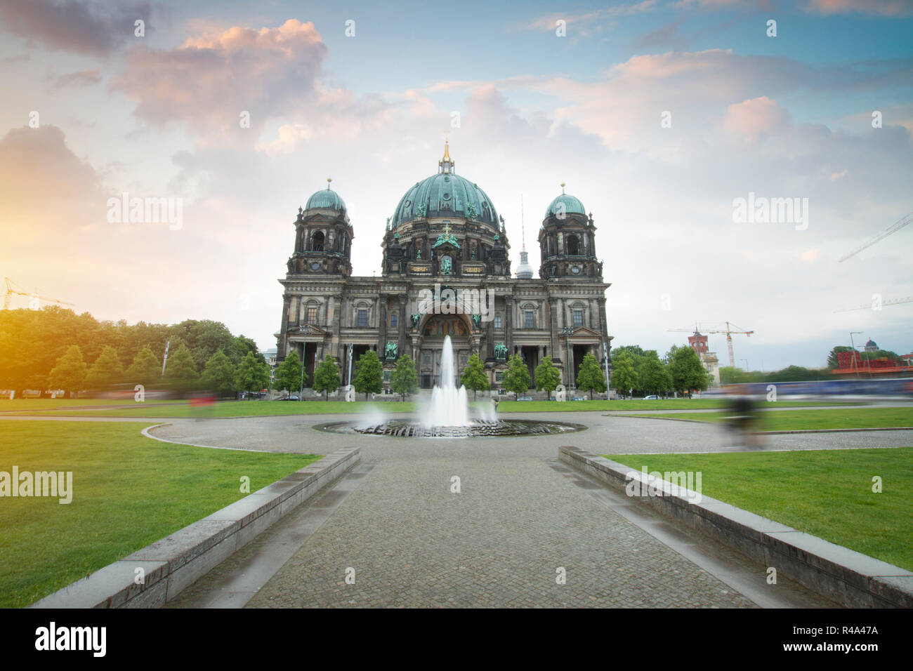 Berlin Cathedral. the largest evangelical church in Germany Stock Photo ...