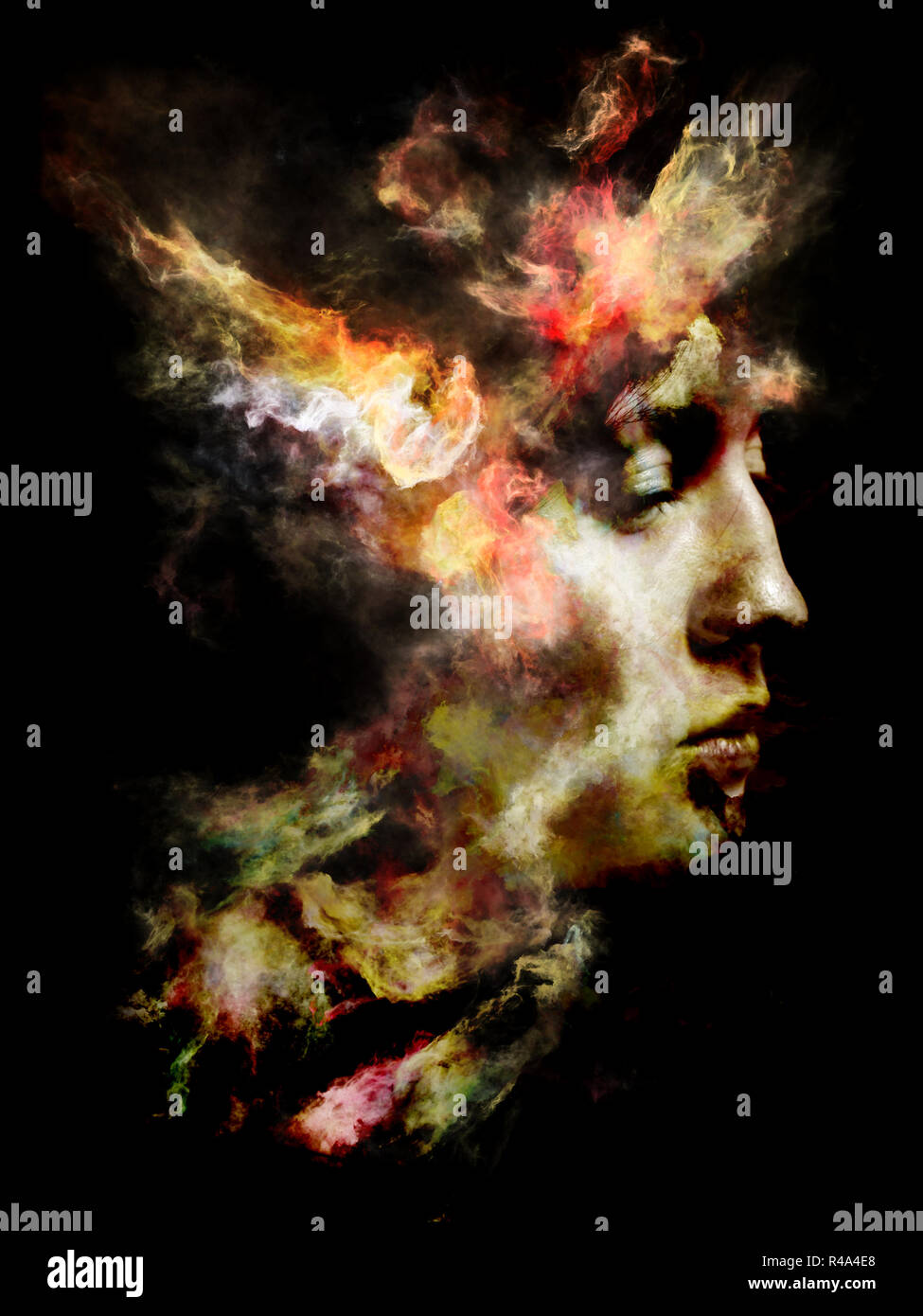 Unfolding of Your Shadow Stock Photo - Alamy