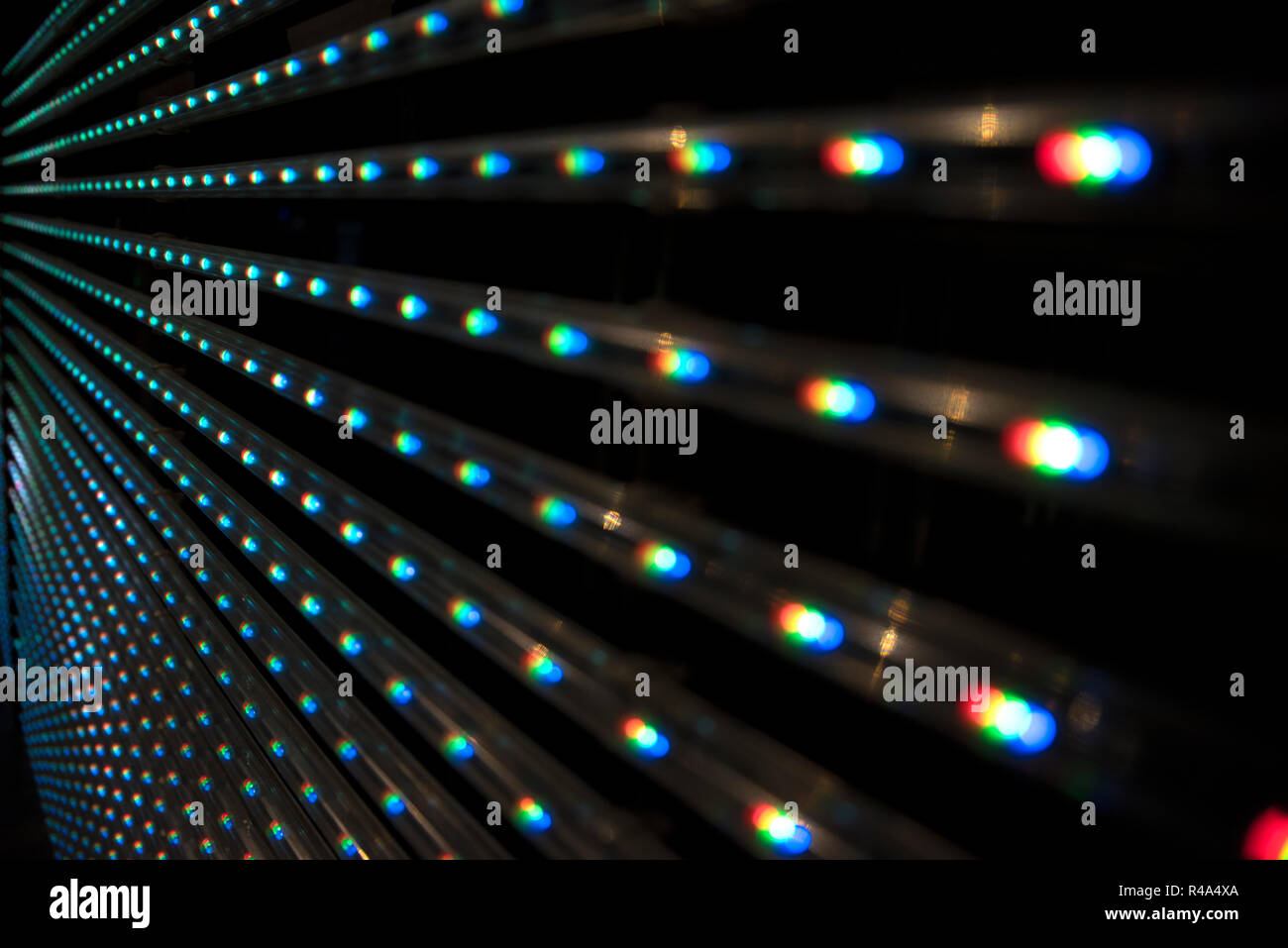 Red led panel stage hi-res stock photography and images - Alamy