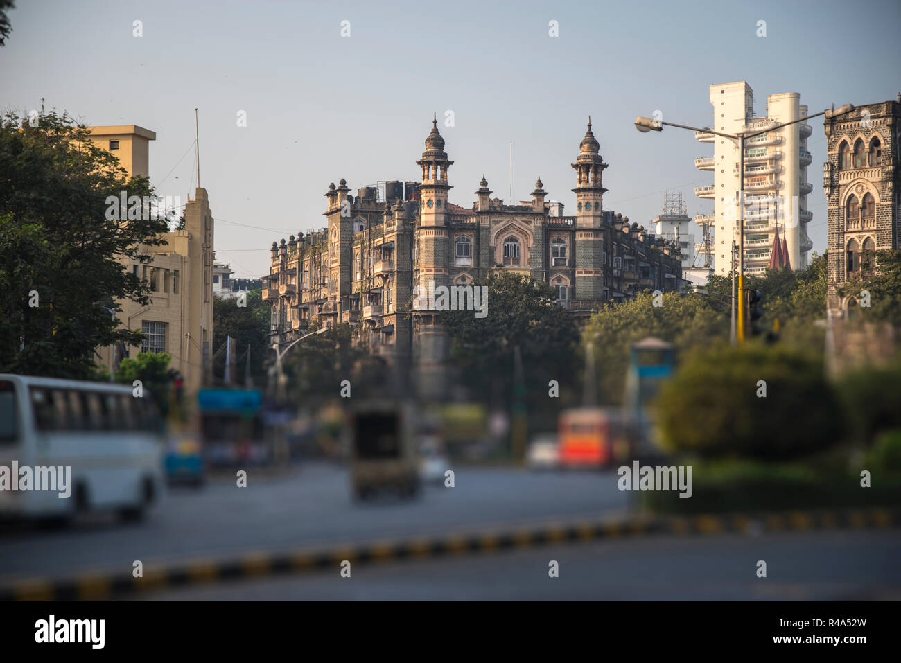 streets of the Indian city of Mumbai. City center Stock Photo - Alamy