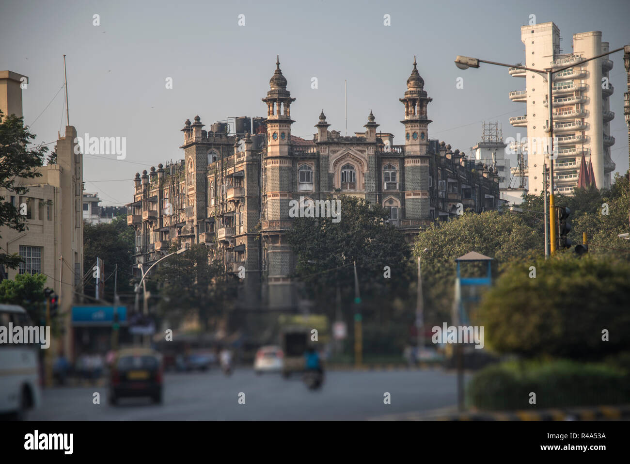 streets of the Indian city of Mumbai. City center Stock Photo - Alamy