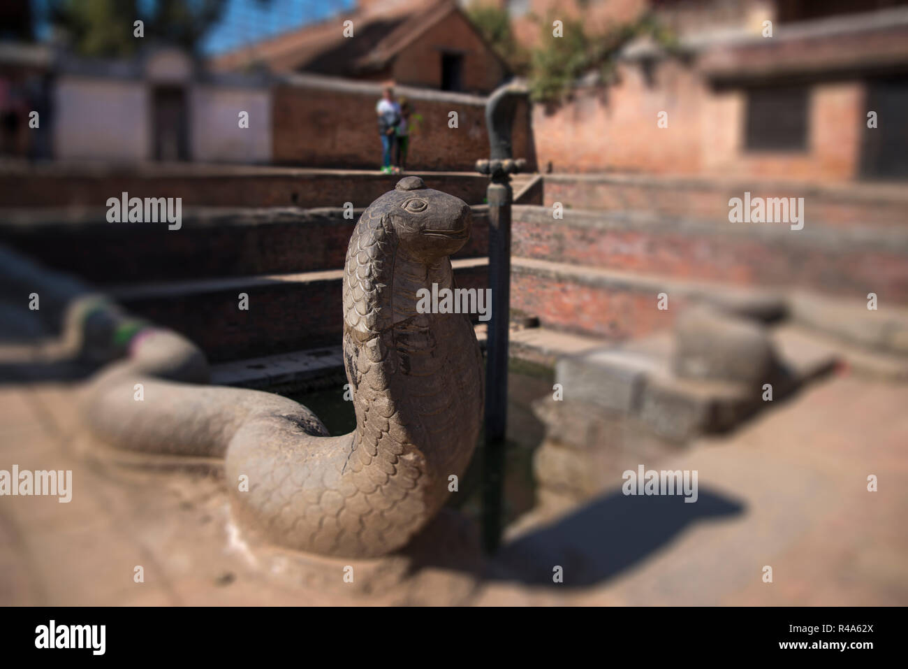 Naga Pokhari (Snake Pond) in the Palace of 55 Windows in Bhaktapur's ...